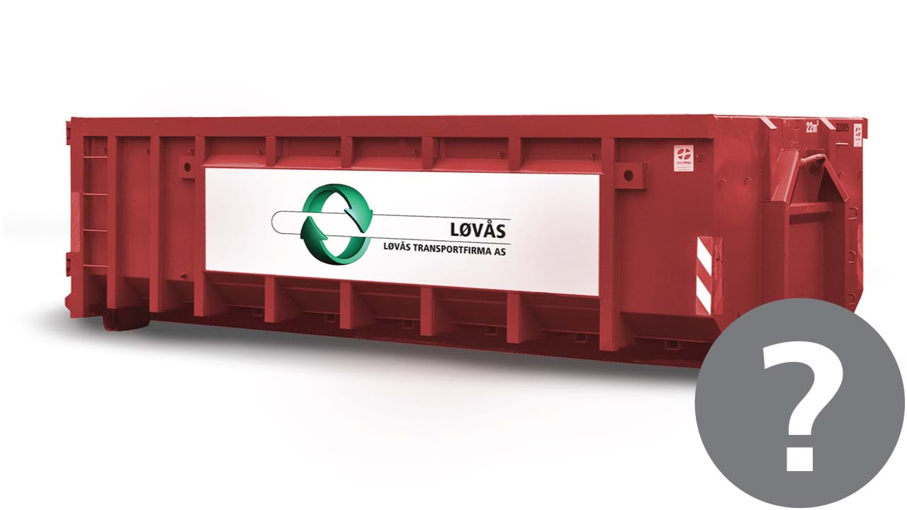 Container til fastpris - Løvås Transportfirma AS